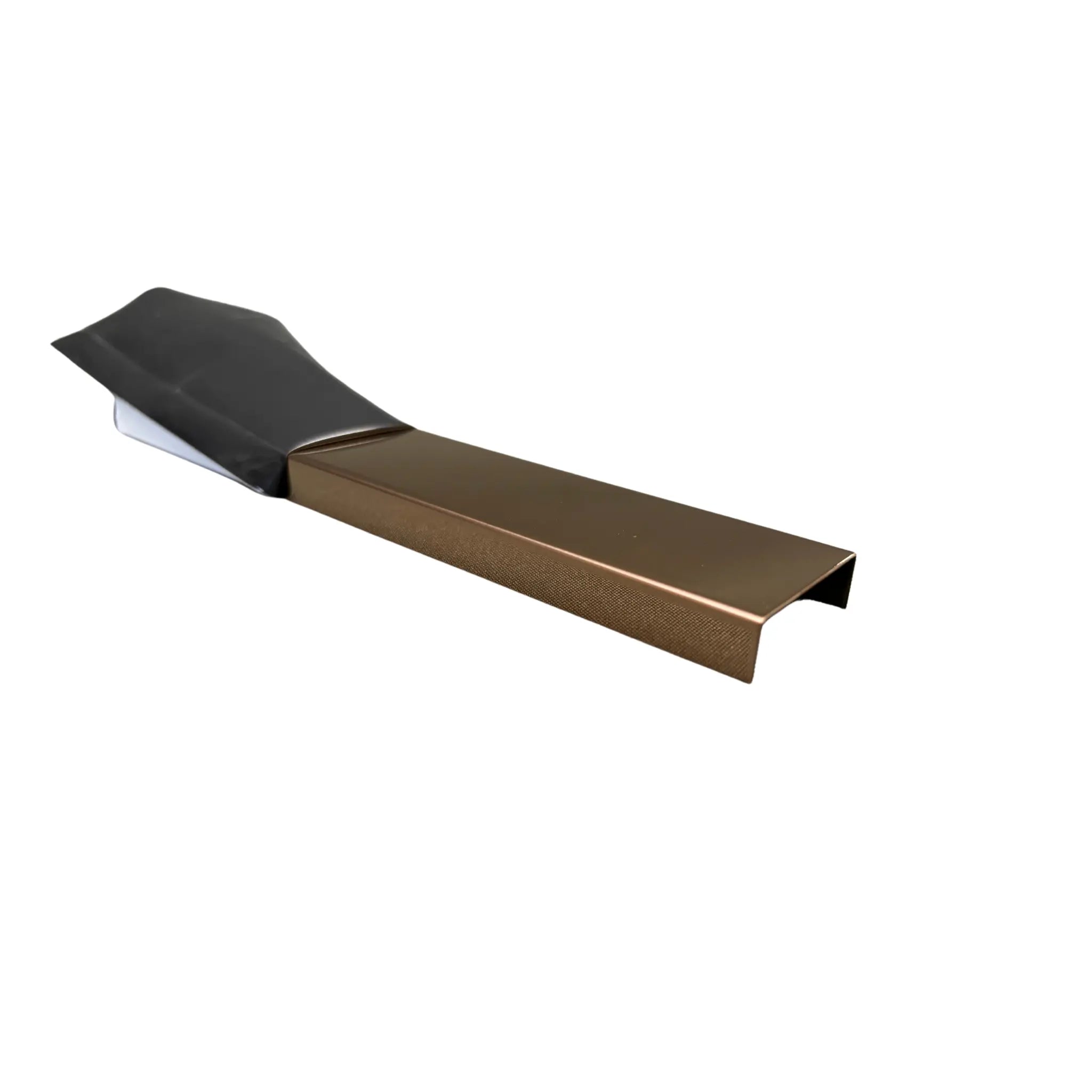 Profil U inox cupru lucios 30mm x 9mm x 2700mm - rectificat