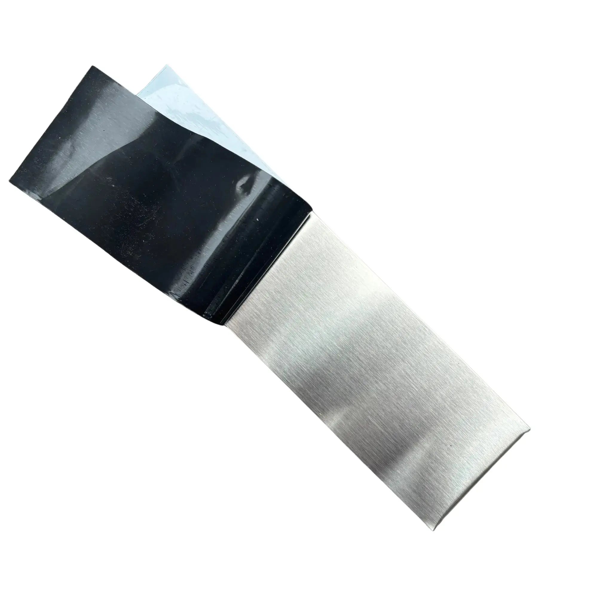 Platbanda inox argintiu brush 100 x 0.6 x 2700mm - Lussoline