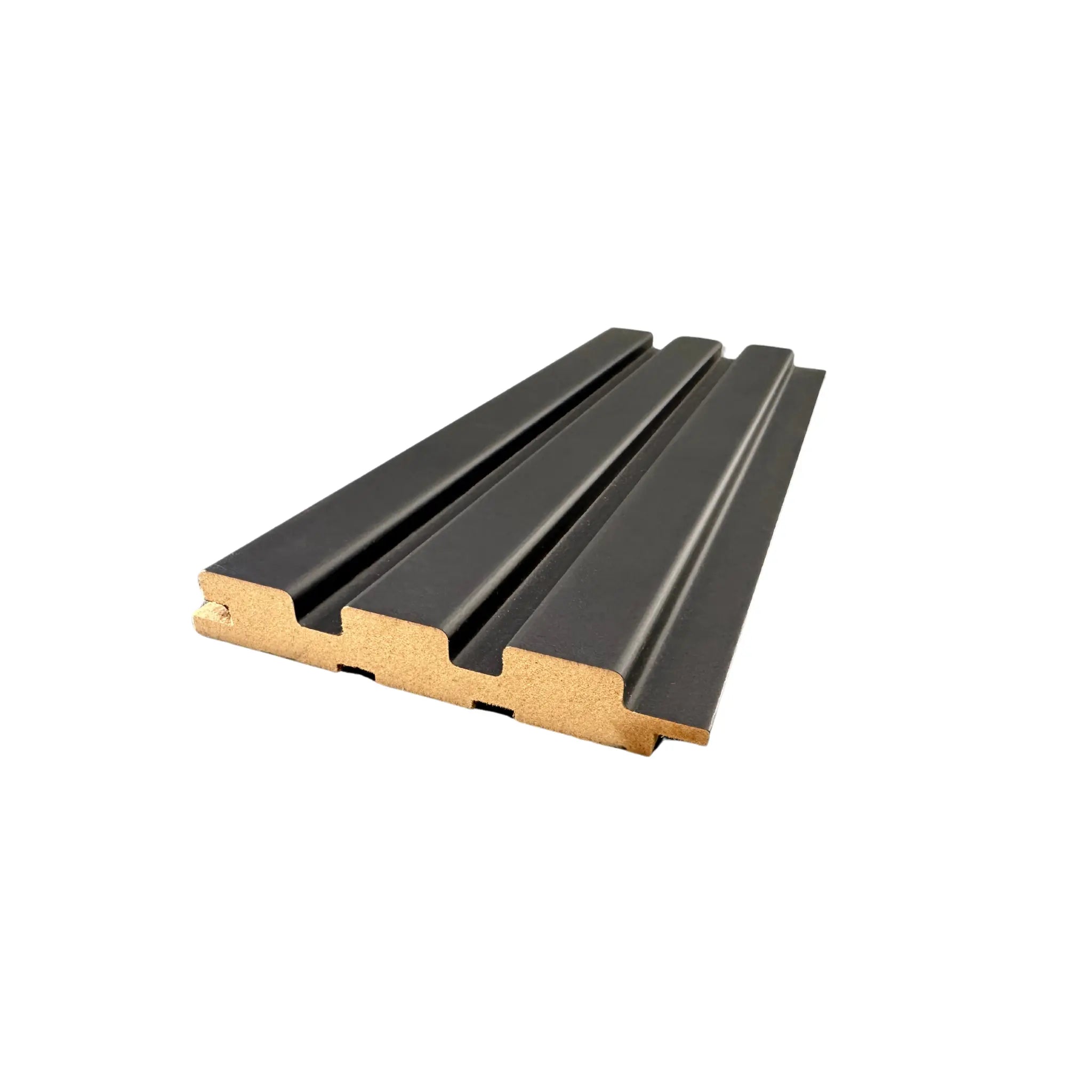 Riflaj din MDF - MUEGE ANTHRACITE 18 x 120 x 2800 mm - Lussoline